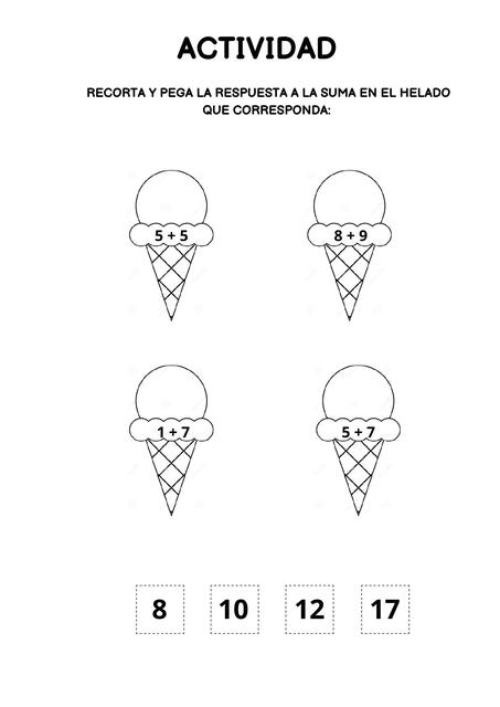 Matemáticas Actividad para Trabajar la Discalculia | Educación Especial ...