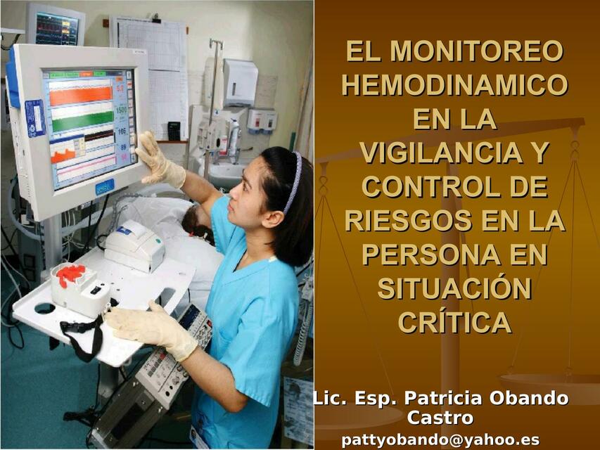 Monitoreo Hemodinámico | Kelvin Lopez | uDocz