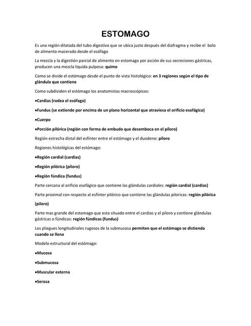 Histología | Verónica Martínez | uDocz