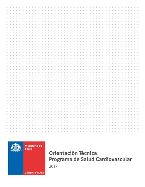Orientación Técnica Programa de Salud Cardiovascular | Valentina Hernández Valenzuela | uDocz