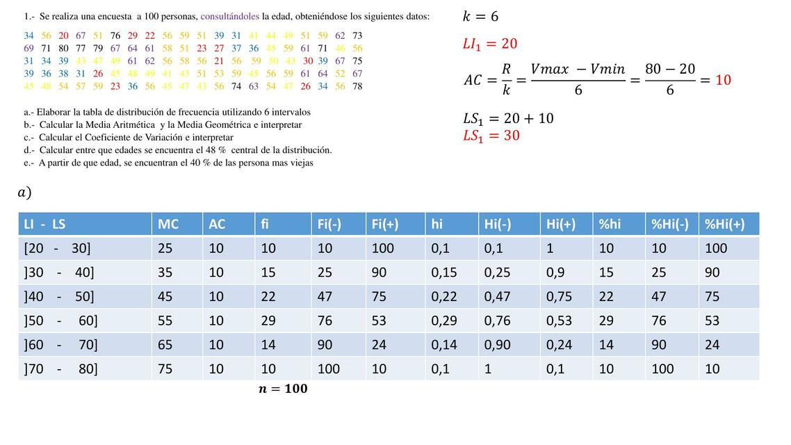 Ejercicio de probabilidad y estadística | Ruth Rebeca Alaca M | uDocz