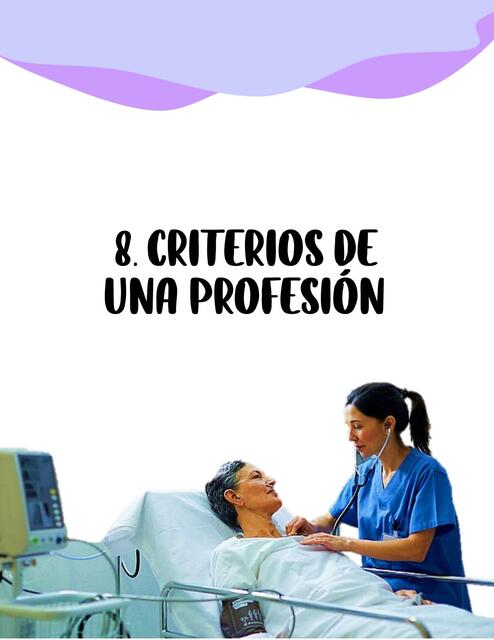 Criterios de una profesión | Liz Parra | uDocz