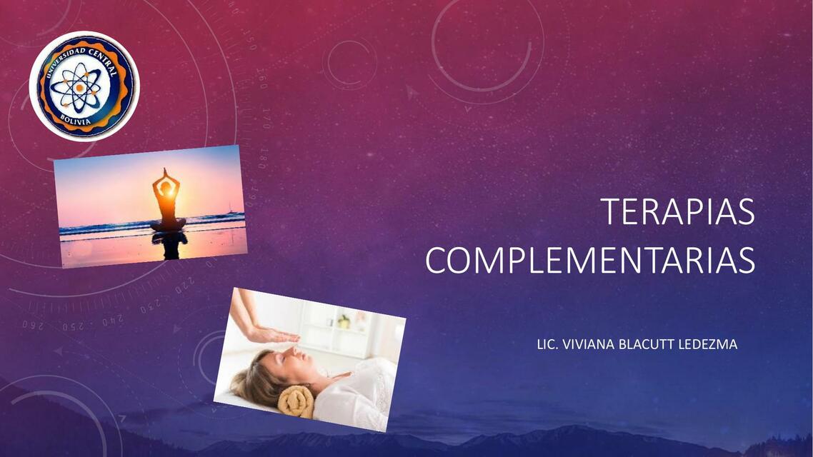 Terapias Complementarias | CRISTIAN ARIEL AGUILA ZABALA | uDocz