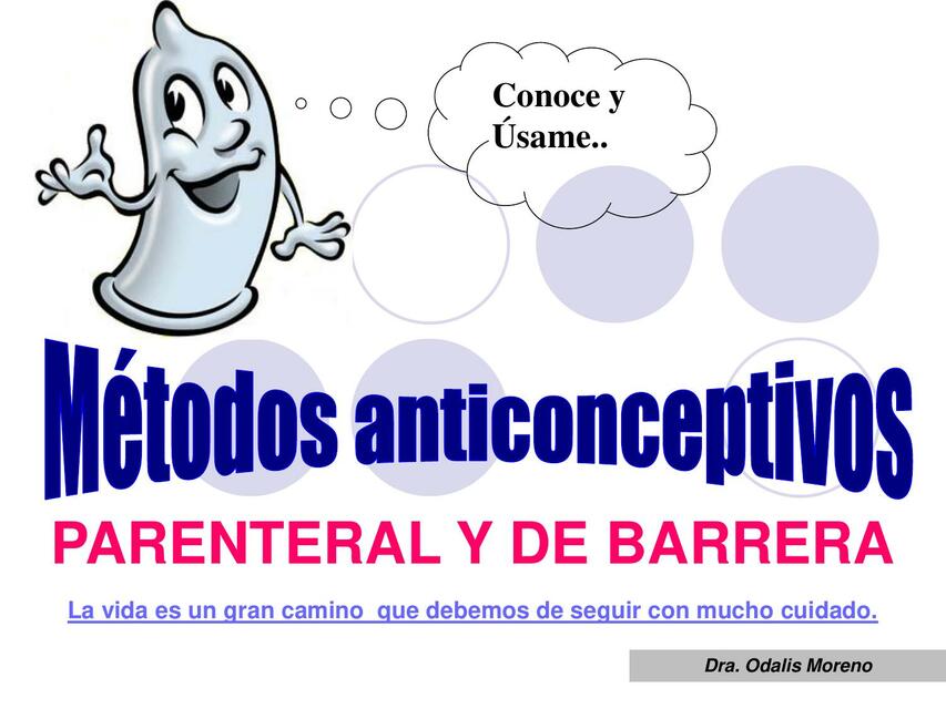 💊Métodos Anticonceptivos: Parenterales y de Barrera/Farmaceutas y auxiliares ⚕️ | Dra Odalis ...