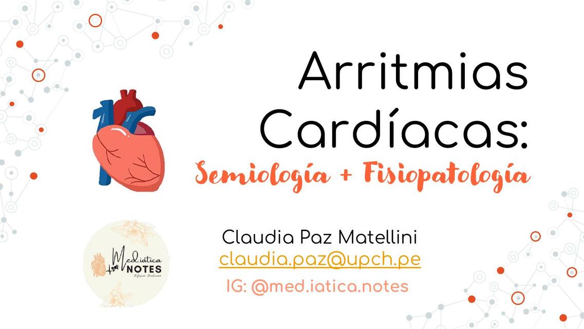 Arritmias Cardíacas: Semiologia y Fisiopatología | CLAUDIA MERCEDES PAZ ...