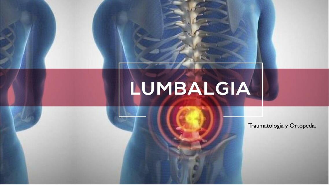 Lumbalgia | Breenstudy | uDocz