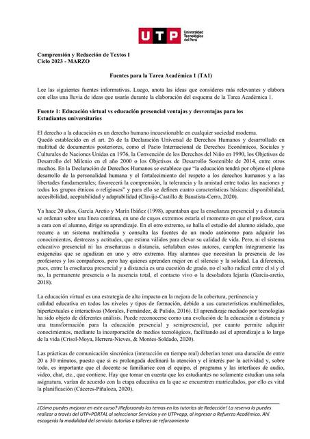 Comprensión y Redacción de Textos I | Juan Carlos Vargas | uDocz