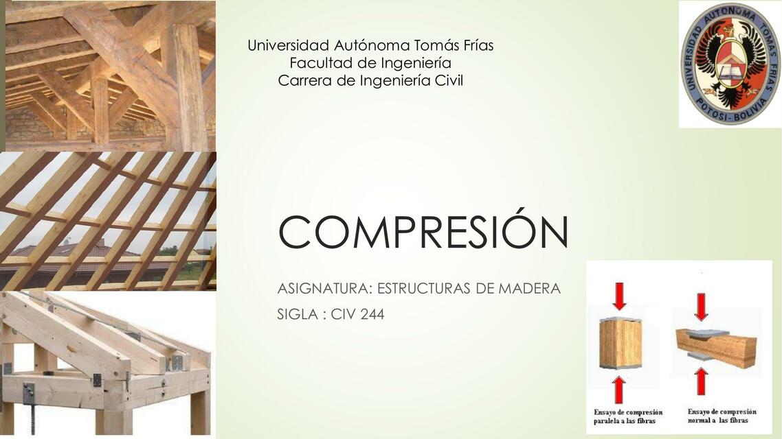 Estructuras de Maderas Compresión | CCINGENIERIACC | uDocz