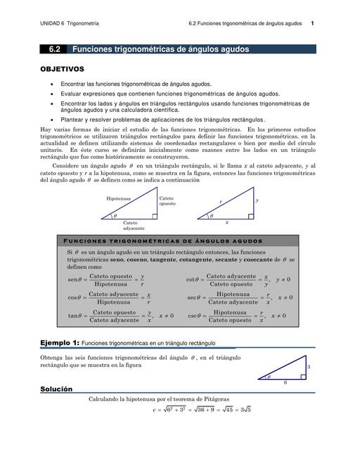 Ángulos Agudos Ejemplos | lanotamatematica10 | uDocz
