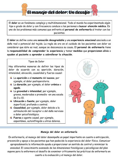 El manejo del dolor: Un desafío | uDocz