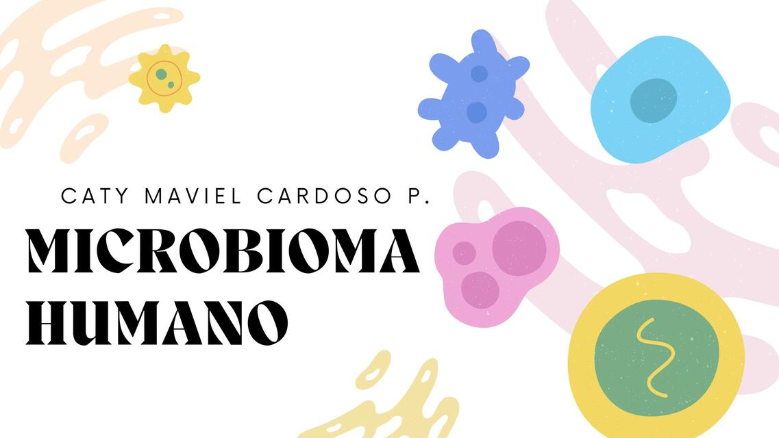 Microbioma humano | Caty Cardoso | uDocz