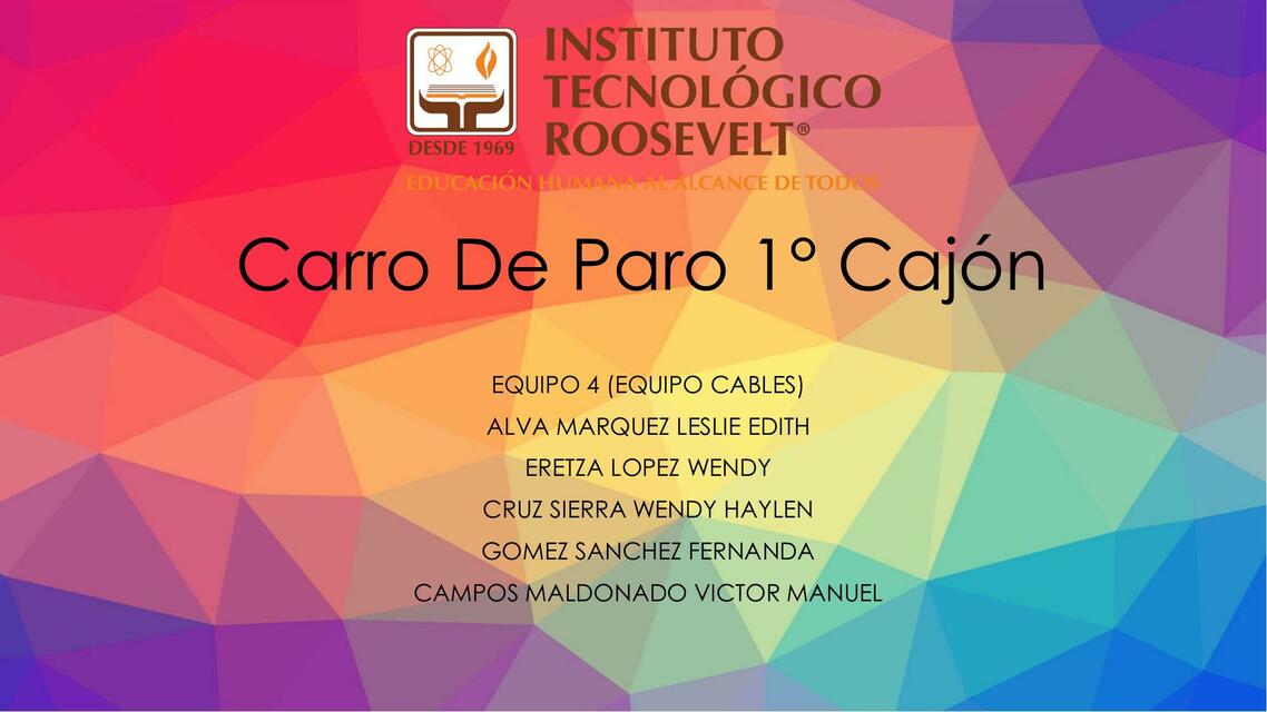 Carro de Paro | Wendy Eretza | uDocz