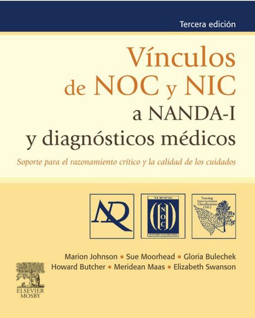 Vínculos de NOC y NIC a NANDA I y Diagnósticos médicos | Alberto Varguez | uDocz