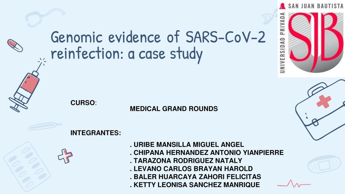Flashcards de Genomic Evidence of SARS-CoV-2 Reinfection: A Case Study ...