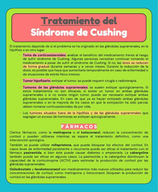 Tratamiento del Síndrome de Cushing | Javier Rios | uDocz