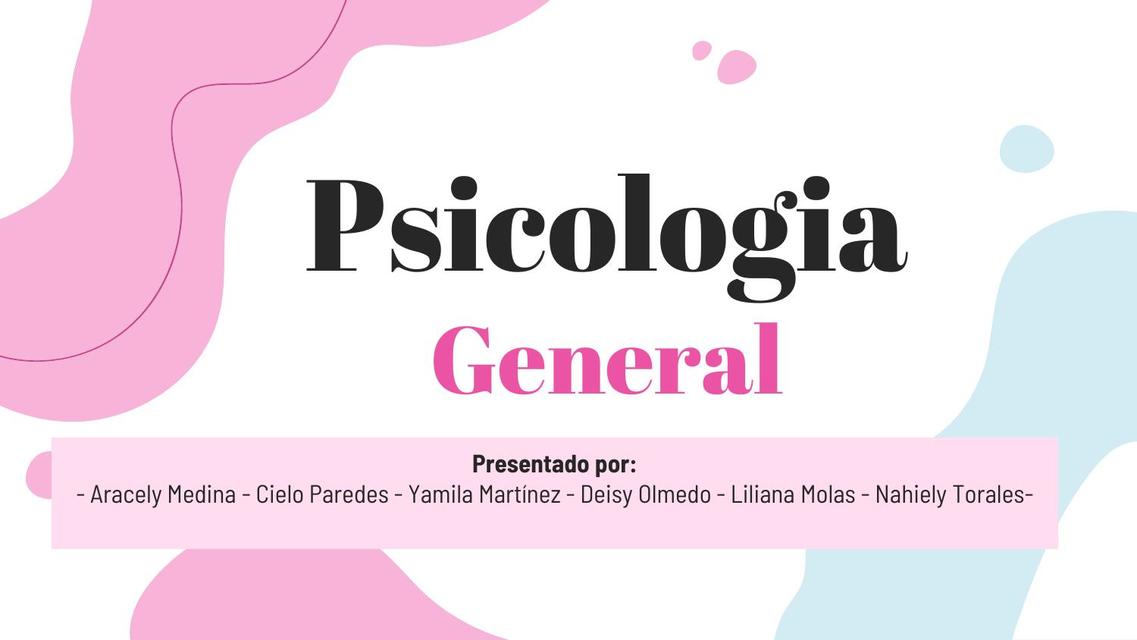 Psicología general | Monse Gauto | uDocz