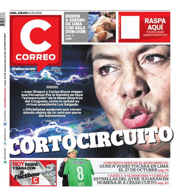 Diario Correo [14/07/2016]