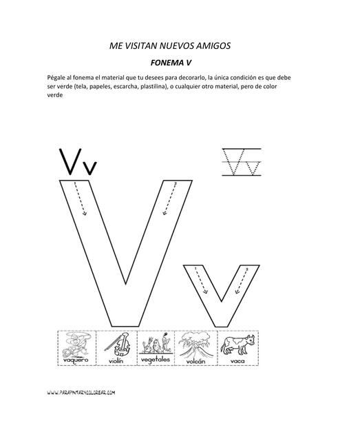Fonema V | Cristina Oñates | uDocz