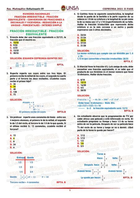 Práctica 5 Solucionario | Y. Esther Montoya | uDocz