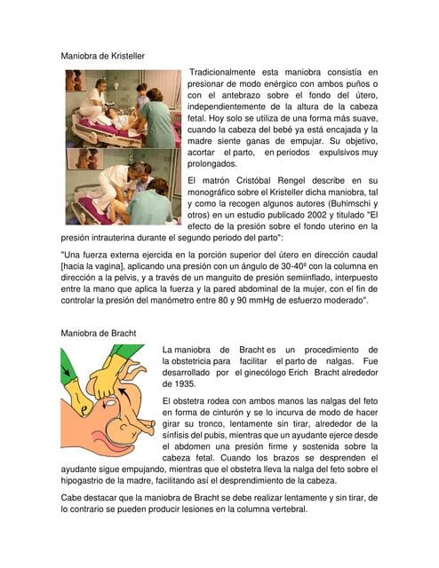 Maniobras del Parto | Ferstudiess | uDocz