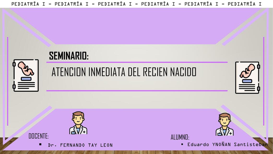 Atención Inmediata Del Recién Nacido Eduardo Ys Udocz