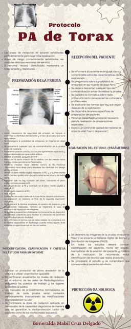 Protocolo de PA de Tórax | Esmeralda Cruz Delgado | uDocz