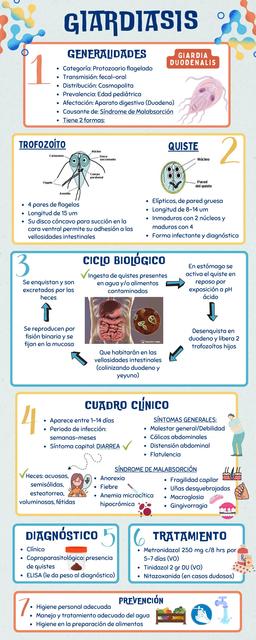 Giardiasis | Mafe Almaraz | uDocz