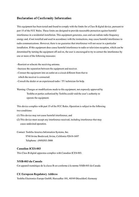 Declaration of Conformity | Raul Chura | uDocz