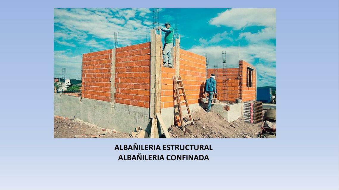 Resumen de Albañilería Confinada | Apuntes de Ingenieria Civil | uDocz