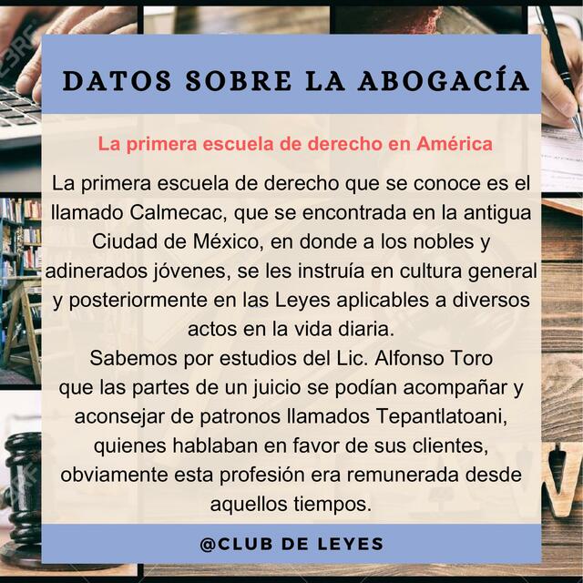 Datos sobre la abogacía V | Club de leyes | uDocz