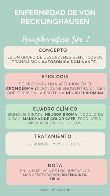 Neurofibromatosis tipo 1 | Feocromocito_12 | uDocz