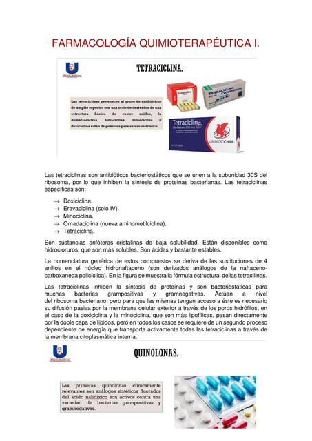 Farmacología médica | uDocz
