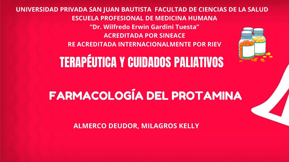 Farmacología de Protamina | Mimi_apuntes | uDocz