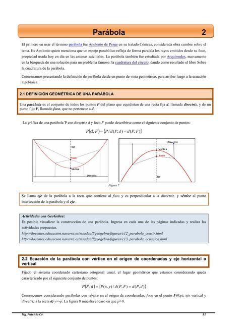 Parábola | laura flores | uDocz