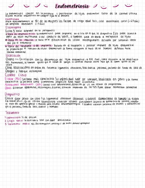Endometriosis | Medicina | uDocz