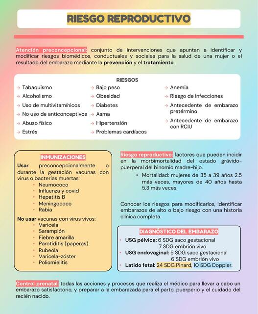 Riesgo reproductivo | Javier Rios | uDocz