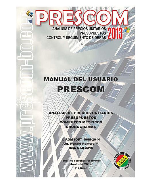 manual prescom | Karl Von Terzaghi | uDocz