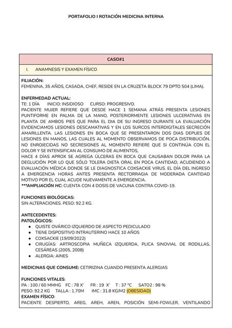 Recopilación de casos clínicos Medicina Interna | uDocz | uDocz