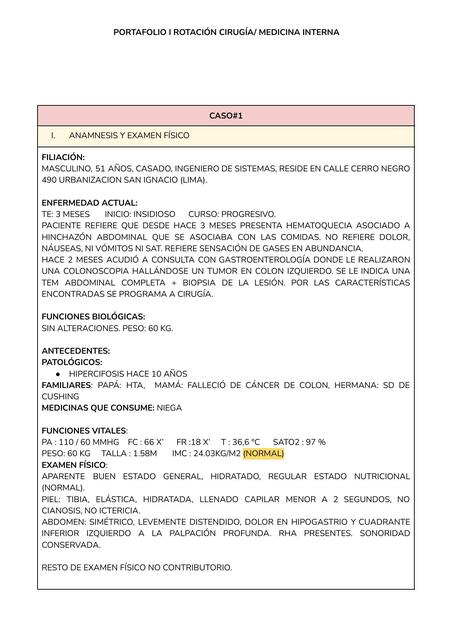 Recopilación de casos clínicos Medicina/Cirugía | uDocz | uDocz