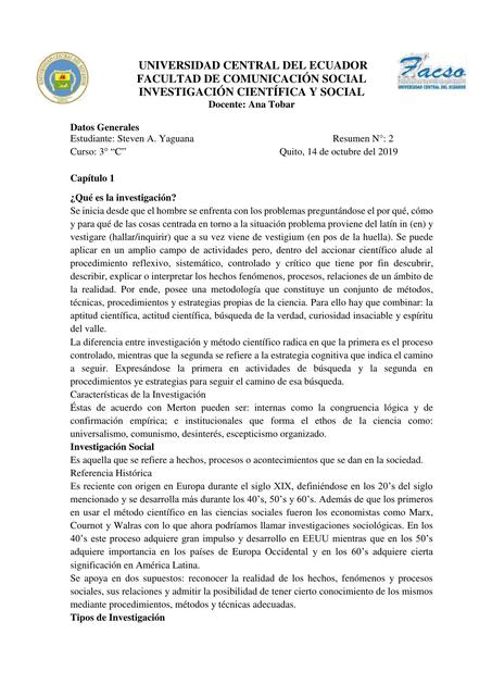 Resumen Ezequiel Ander Egg | Steven Yaguana | uDocz Resumen Ezequiel Ander Egg | Steven Yaguana | uDocz