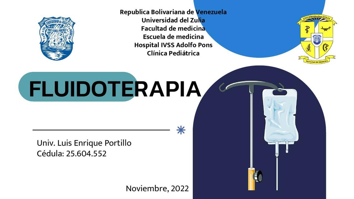 Fluidoterapia | Angel Mujica | uDocz