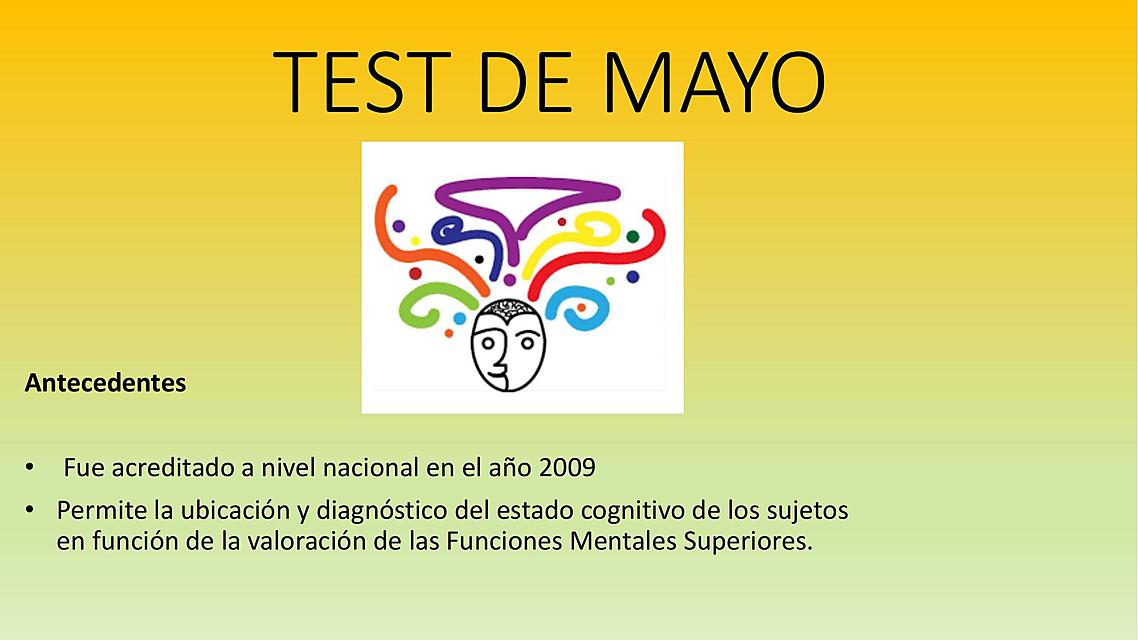 Test de Mayo | Evelyn Guzmán | uDocz