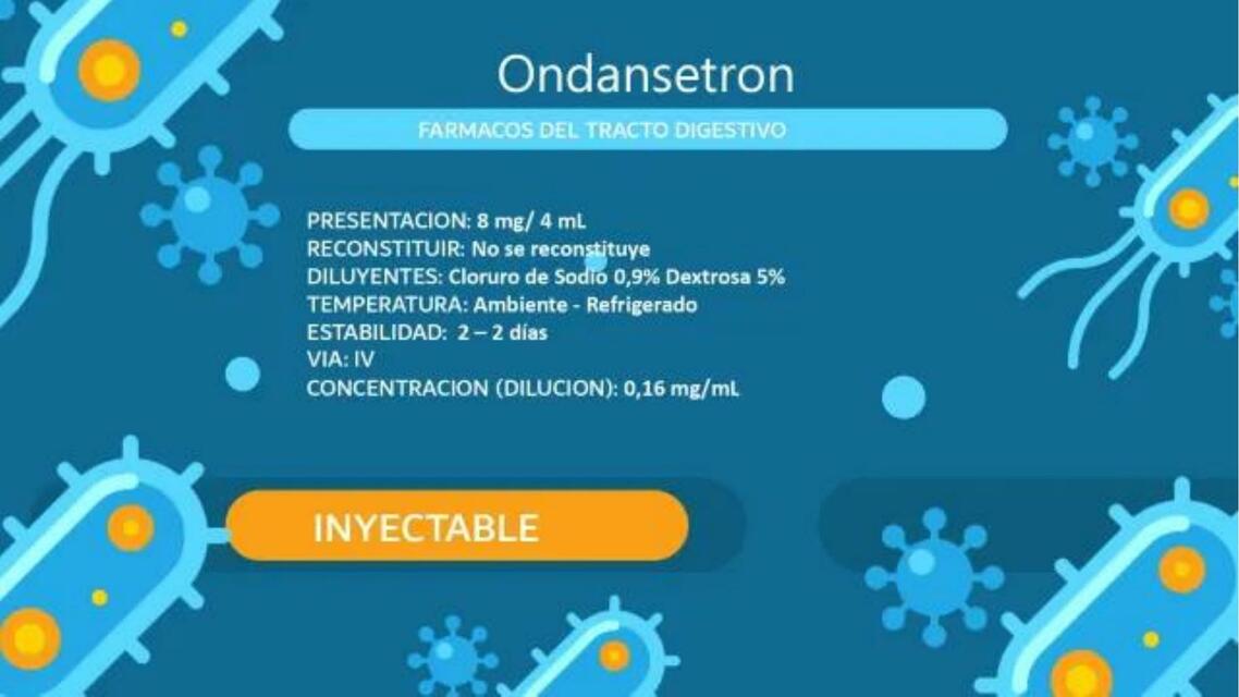 Ondasetron | Enfermero Isaias Rivas | uDocz