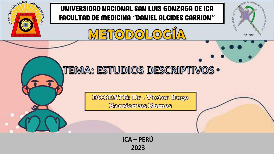 Estudios Descriptivos | ximena cabezudo | uDocz