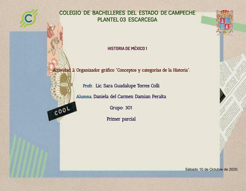 Conceptos y Categorías de la Historia | Daniela Damian | uDocz