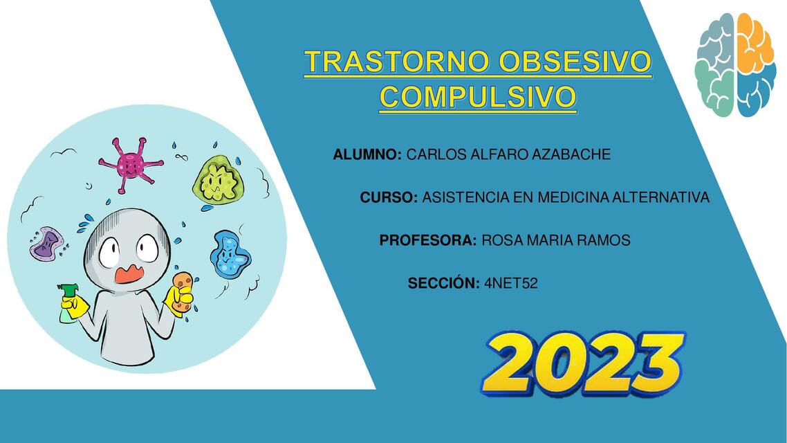 Trastorno obsesivo compulsivo | Carlos Alfaro Azabache | uDocz