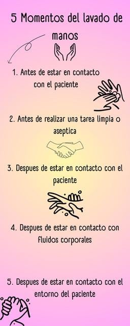 5 Momentos del lavado de manos | Camila Alcaino Orostegui | uDocz