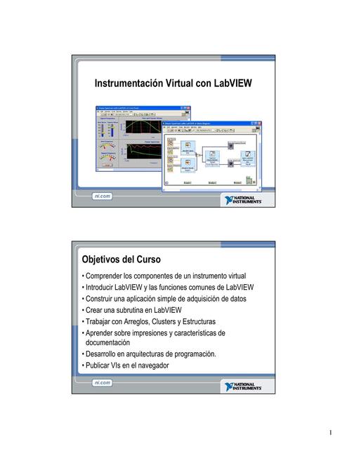 Instrumentacion virtual con LabVIEW | Victor D. Illanes | uDocz