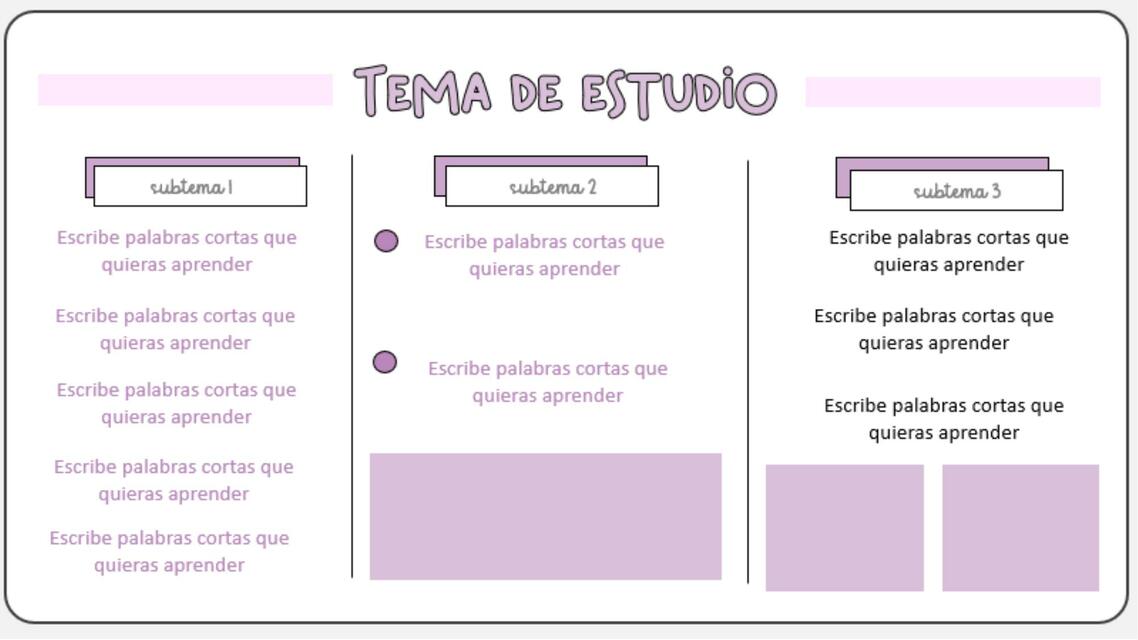 Flashcard De Estudio Morada | Studygram Dig | uDocz