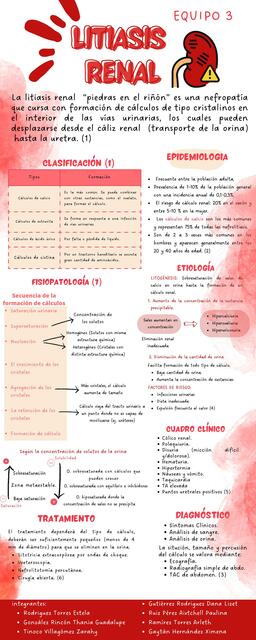LITIASIS RENAL | uDocz